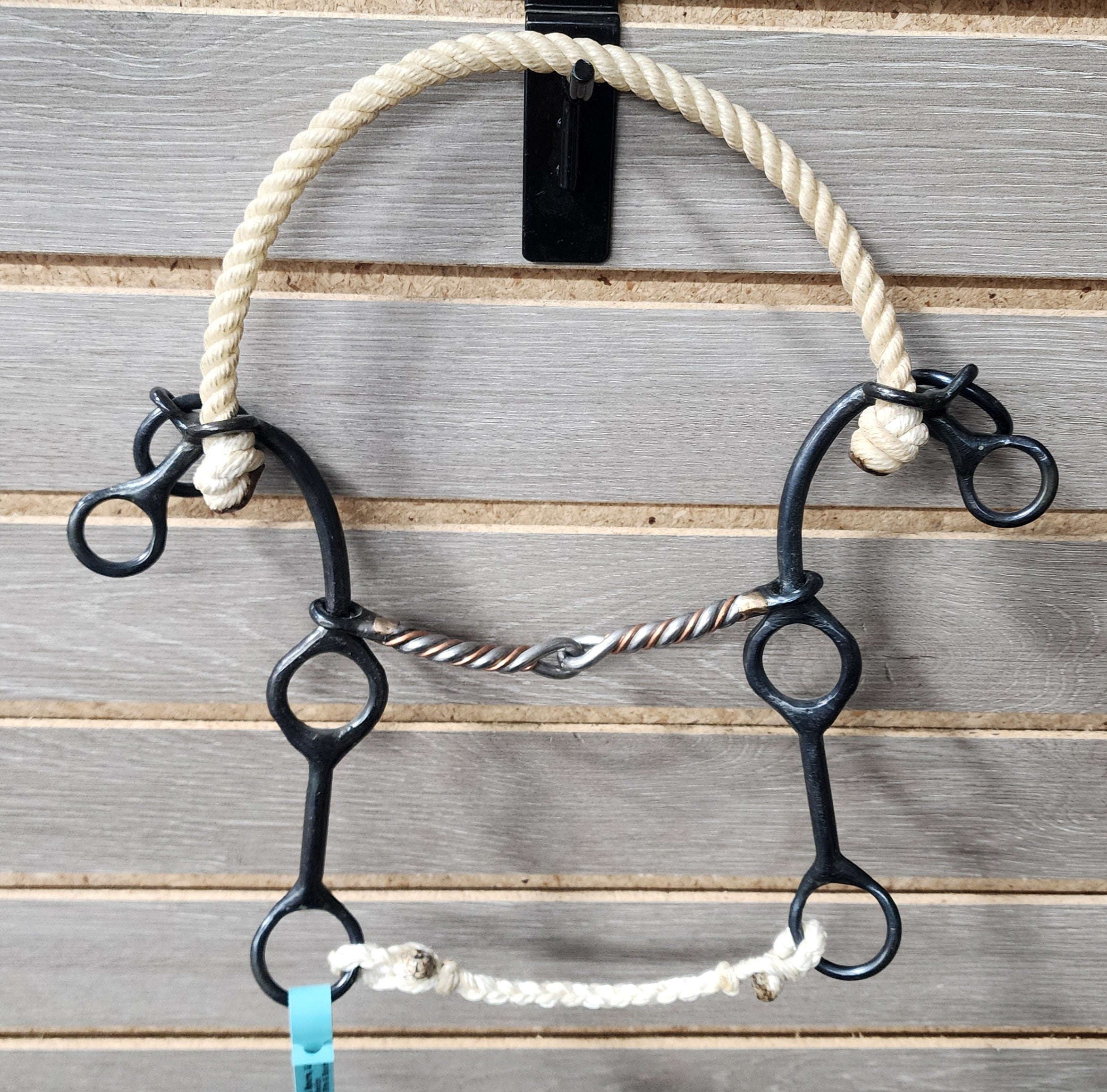 Dutton Combo Rope Nose Chain Mouthpiece Gag Bit - Long Shank – Leanin' Pole Arena