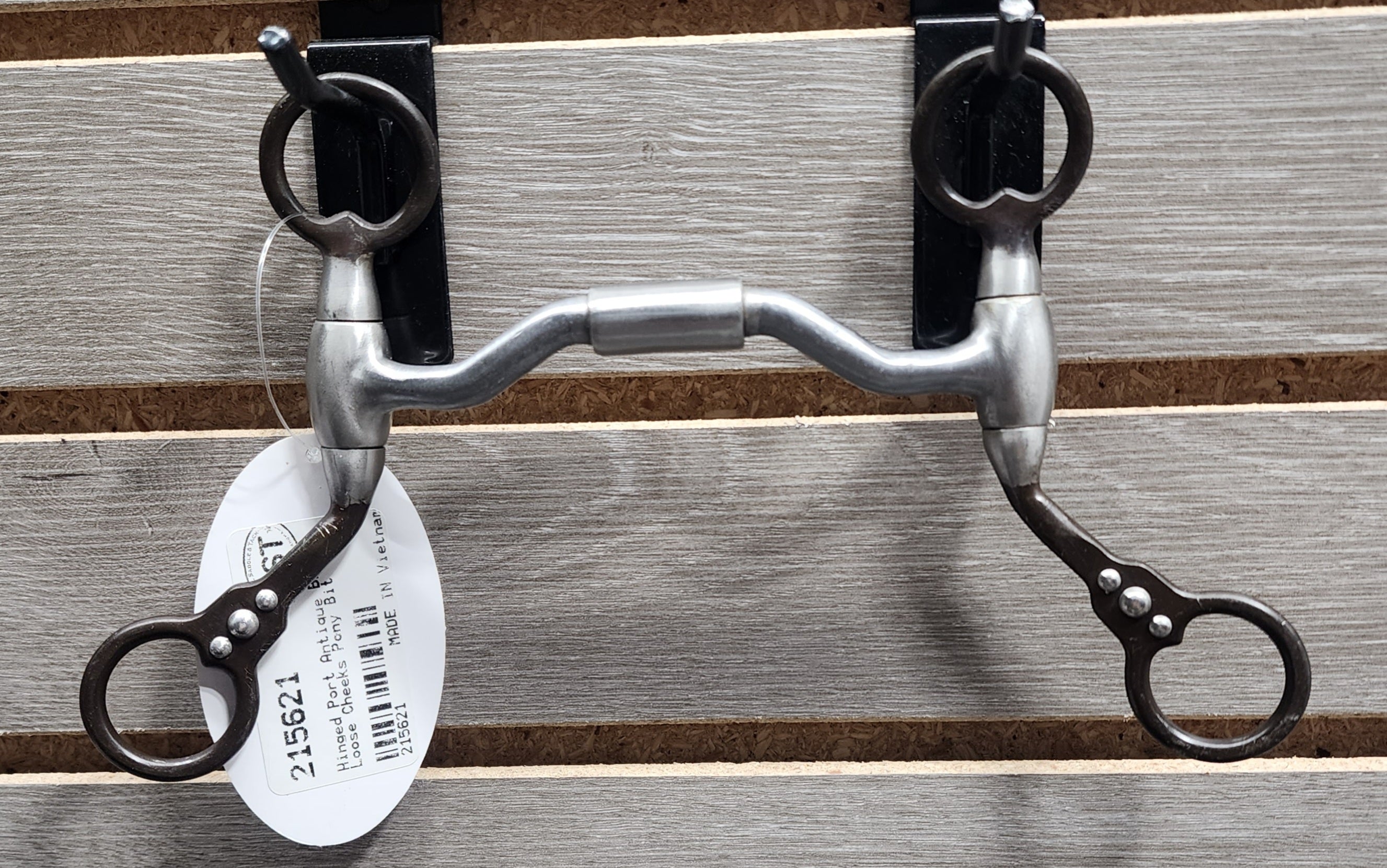 CST Pony Hinged Port Bit – Leanin' Pole Arena