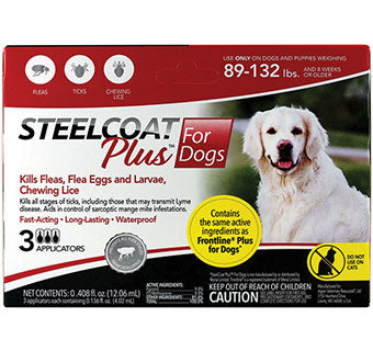 Steelcoat Plus® For Dogs 89 - 132 lbs – Leanin' Pole Arena