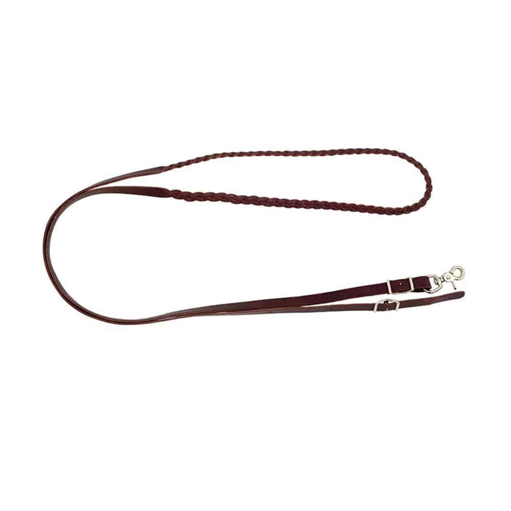 Cowboy Tack 5/8" Three Plait Roping Reins – Leanin' Pole Arena