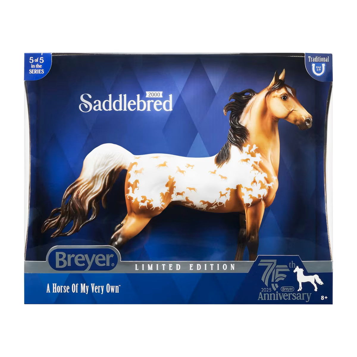Breyer Traditional Series "75th Anniversary Horse - Saddlebred ...