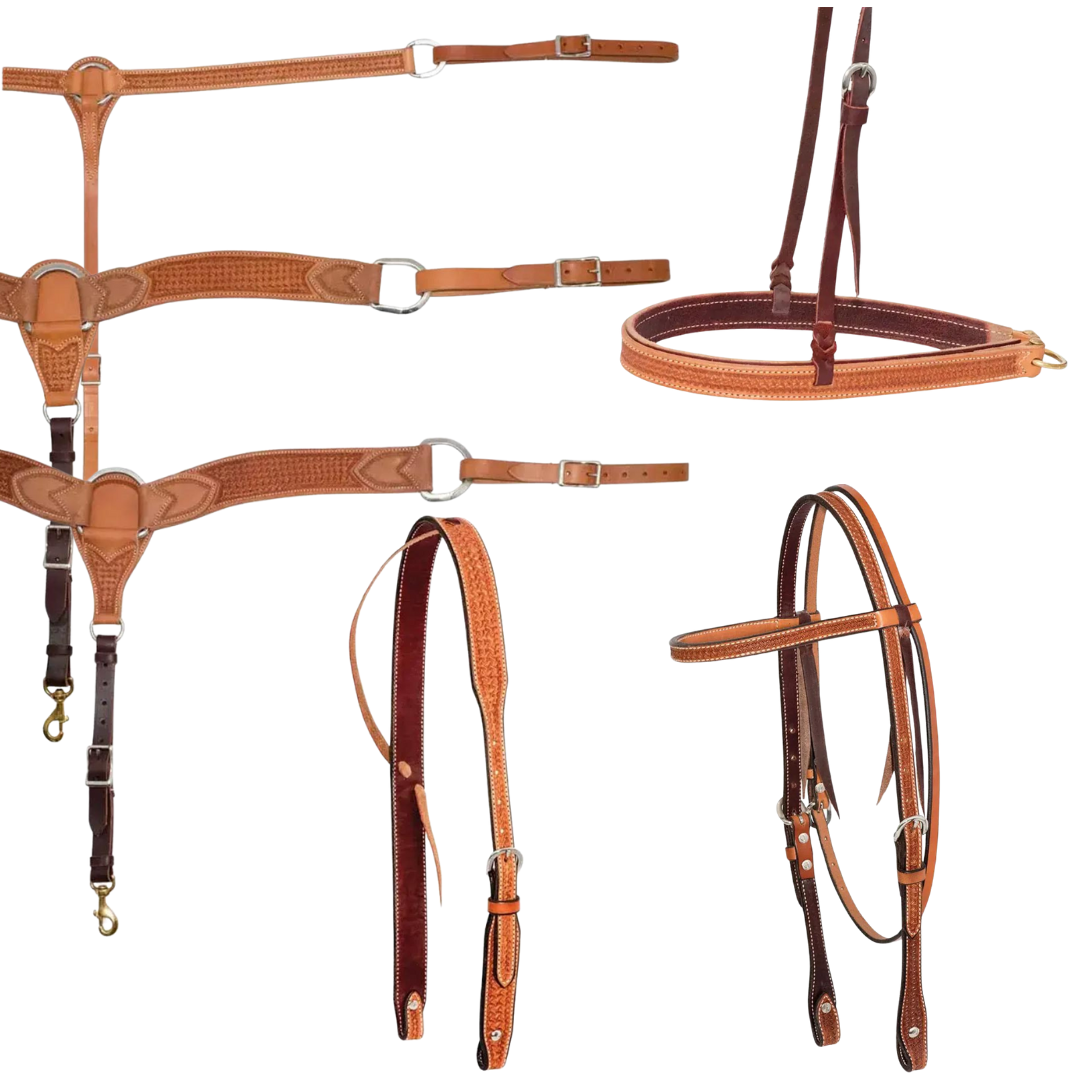 Cowboy Tack Golden Spider Stamp Tack Set – Leanin' Pole Arena