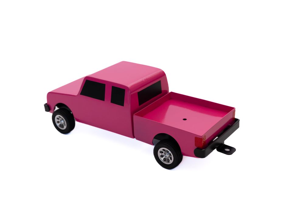 Little Buster Extended Cab Truck- Pink – Leanin' Pole Arena