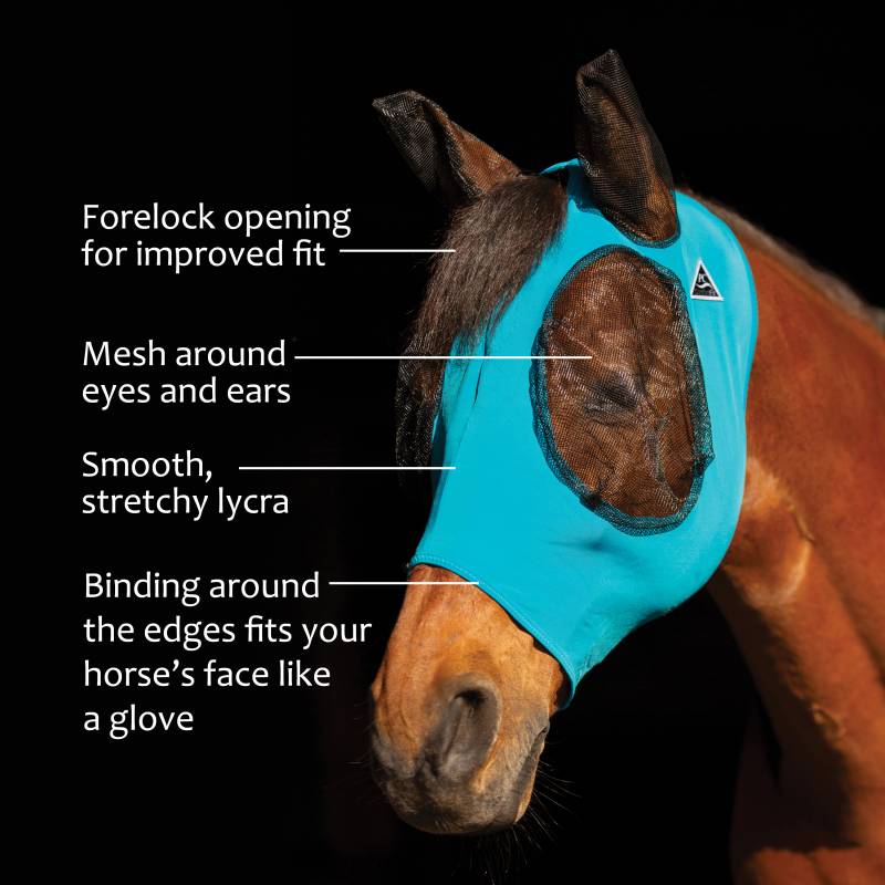 Professional's Choice Lycra Comfort-Fit Fly Mask – Leanin' Pole Arena