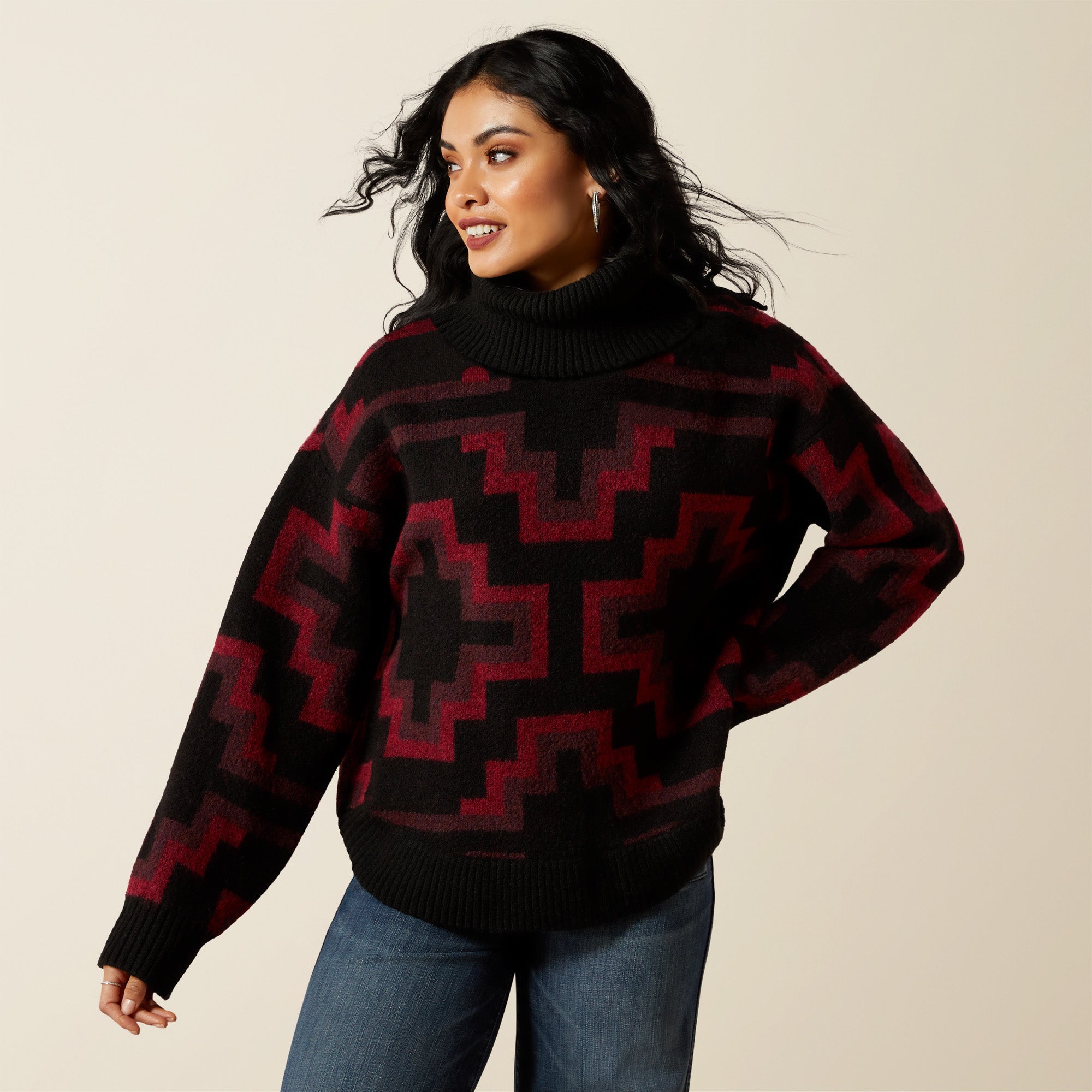 Ariat Women's Maya Southwest Nala Sweater – Leanin' Pole Arena