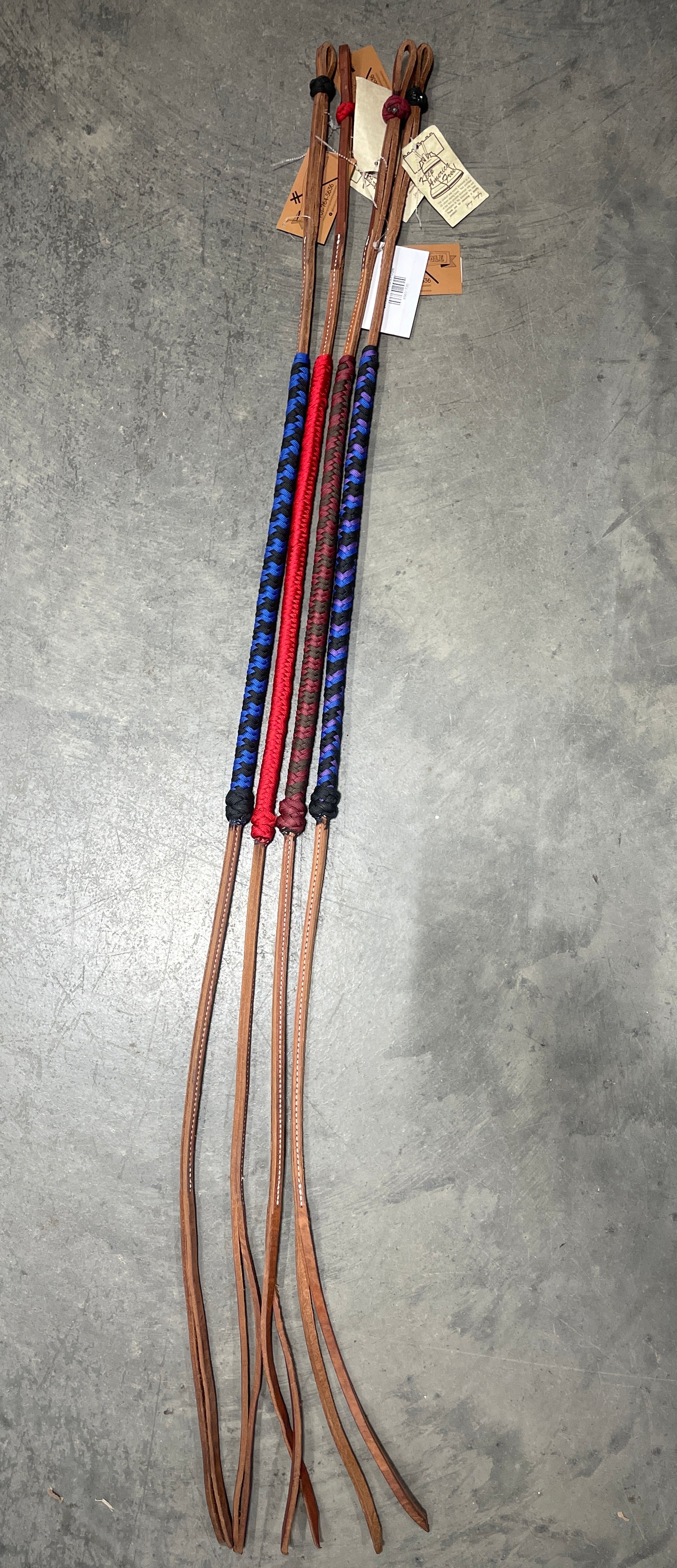 Jerry Beagley Leather Over and Under with Braid – Leanin' Pole Arena