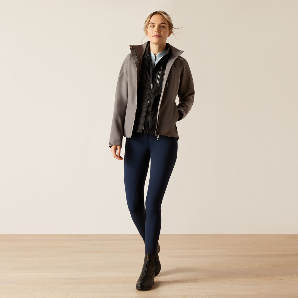Ariat Women's Plum Gray Coastal Waterproof Jacket – Leanin' Pole Arena