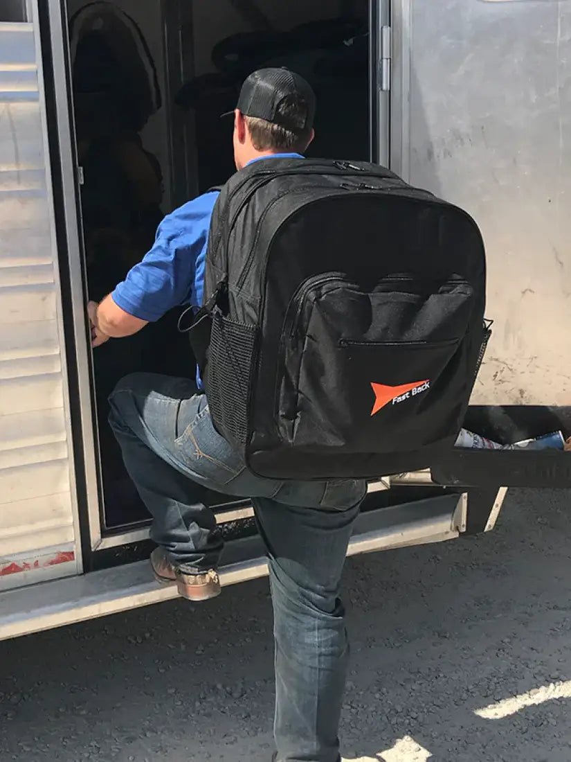 Fast Back Rope Bag - Backpack Style – Leanin' Pole Arena