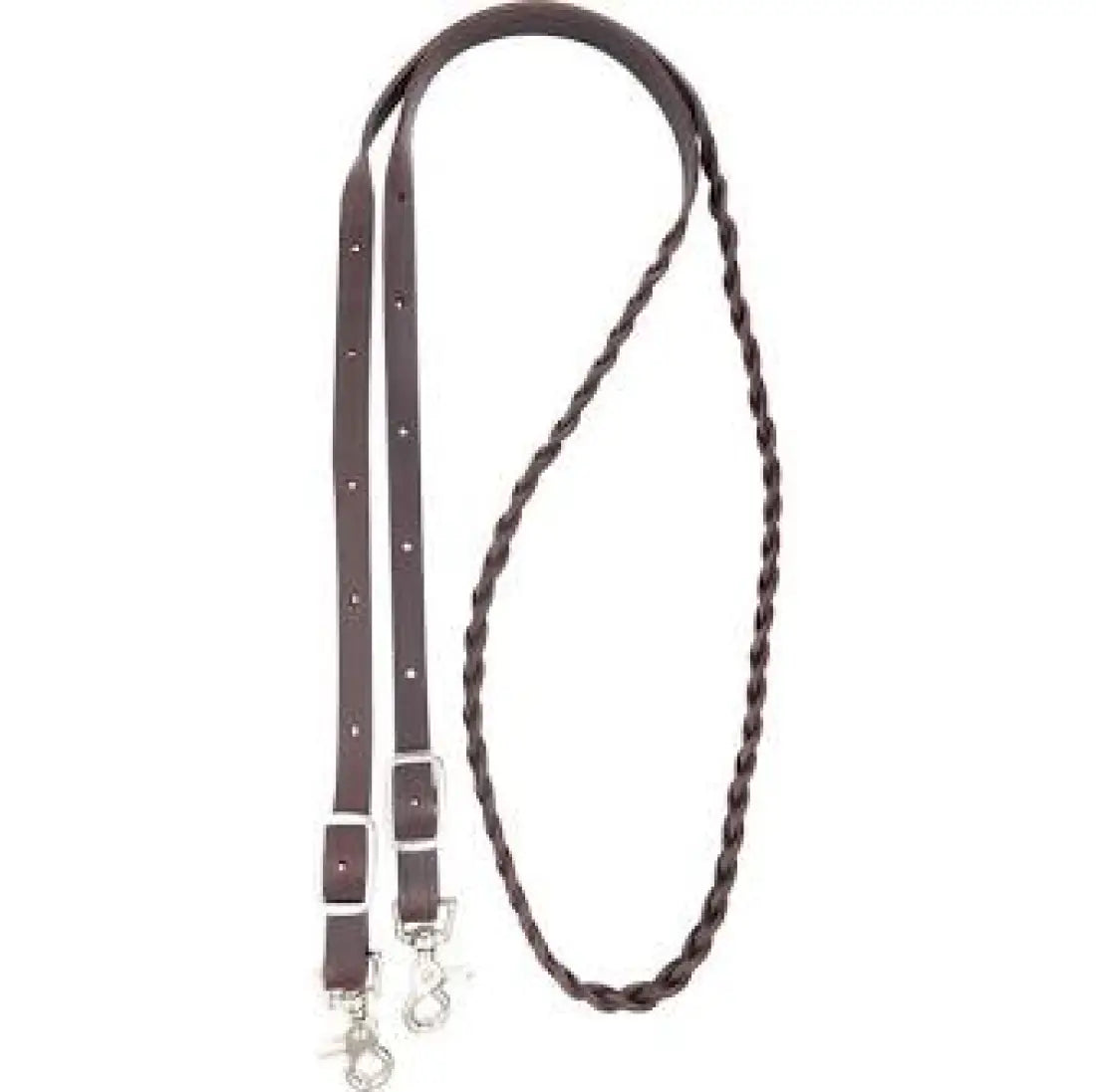 Martin Plait Braided Latigo Roping Reins – Leanin' Pole Arena