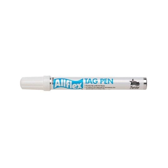 Allflex White Tag Pen – Leanin' Pole Arena