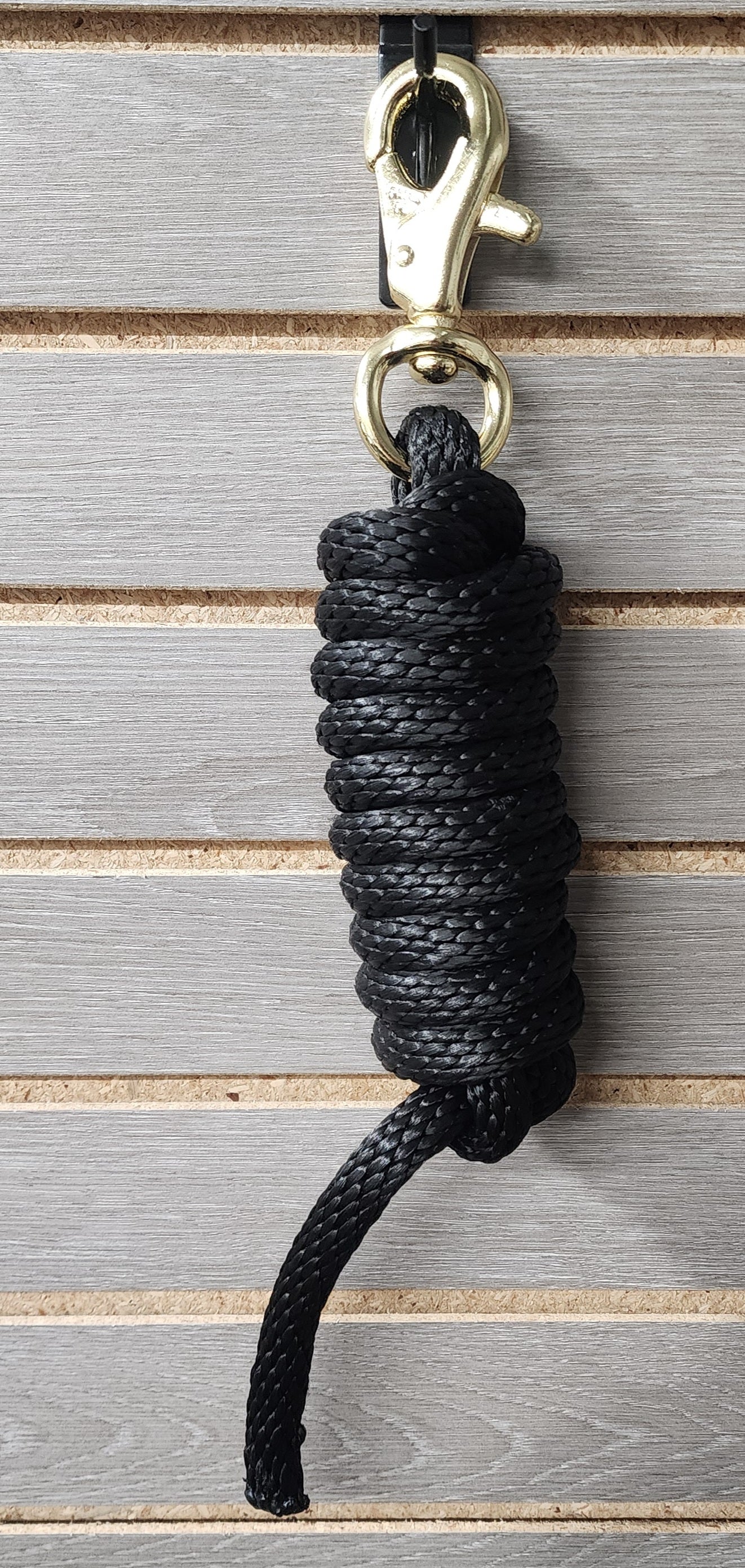 Braided Poly Lead Rope with BP Buffalo Snap – Leanin' Pole Arena