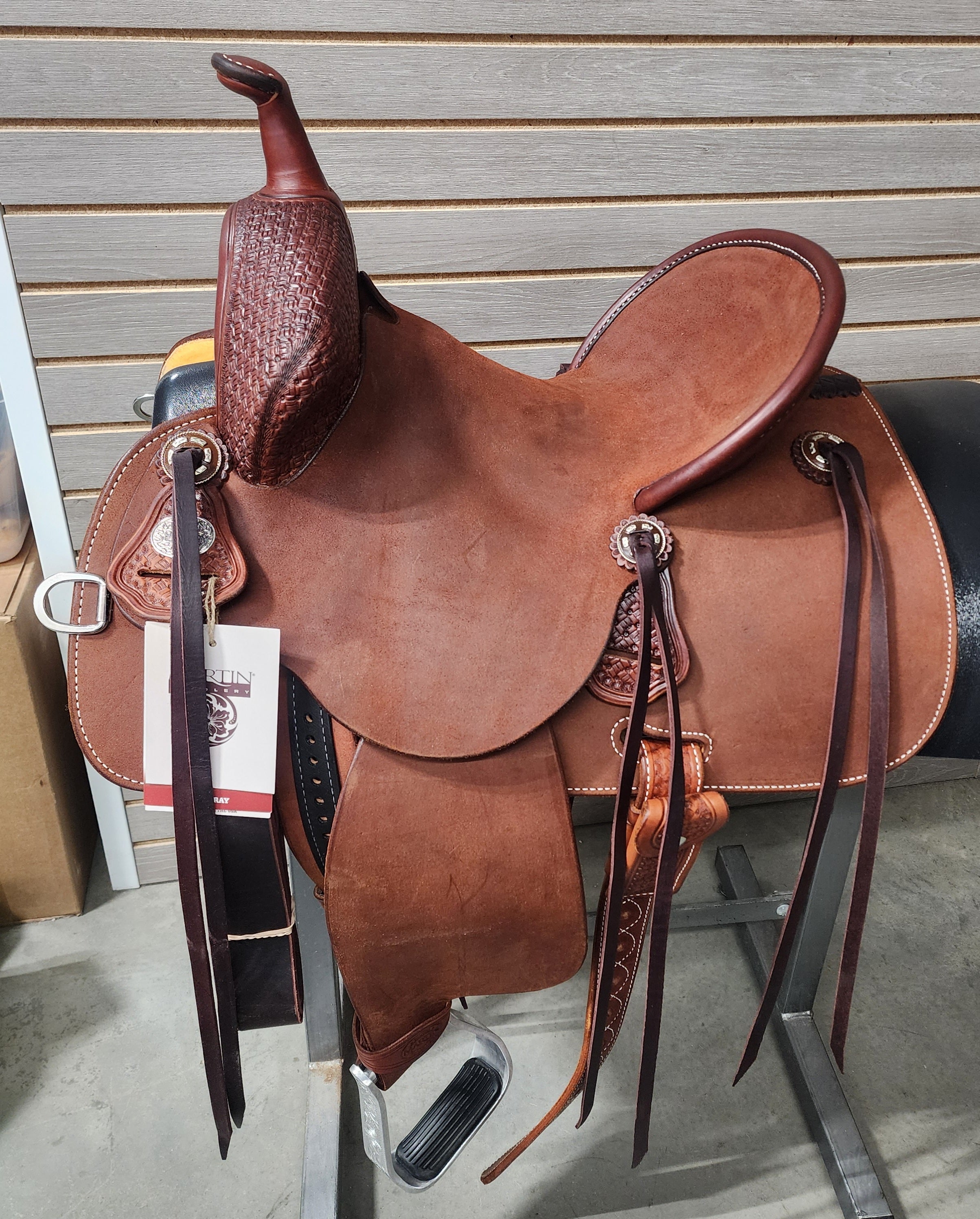 Martin Stingray 13.5" Barrel Saddle #11190 – Leanin' Pole Arena