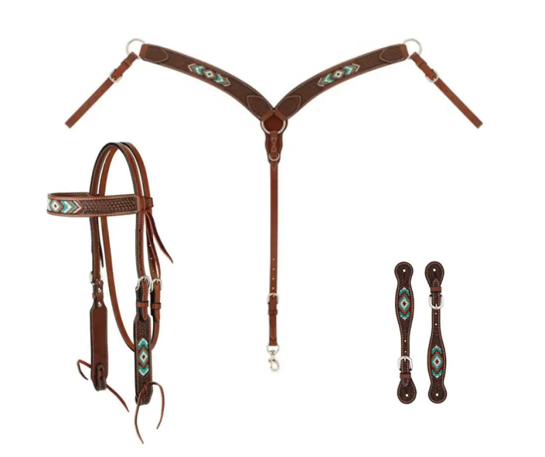 Weaver Beaded Tack Set – Leanin' Pole Arena