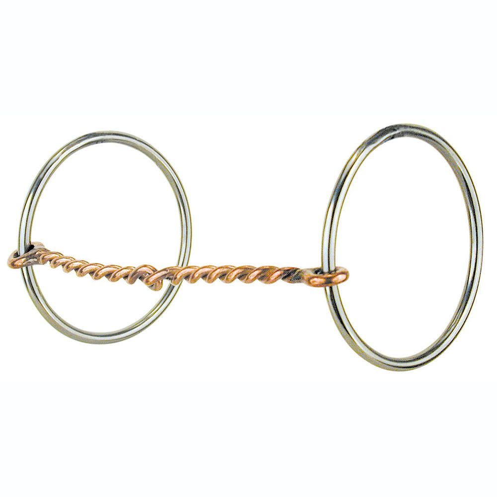 115 Reinsman Light Loose Ring Twisted Wire Bit – Leanin' Pole Arena