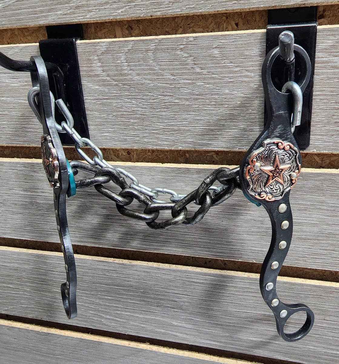 Petska Original Shank Chain Bit - 7" Shank – Leanin' Pole Arena