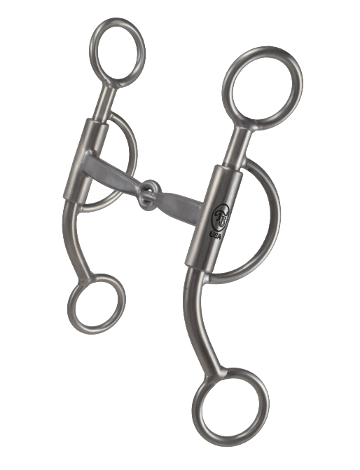Baseline Short Flat Bar Snaffle By Tom Balding – Leanin' Pole Arena